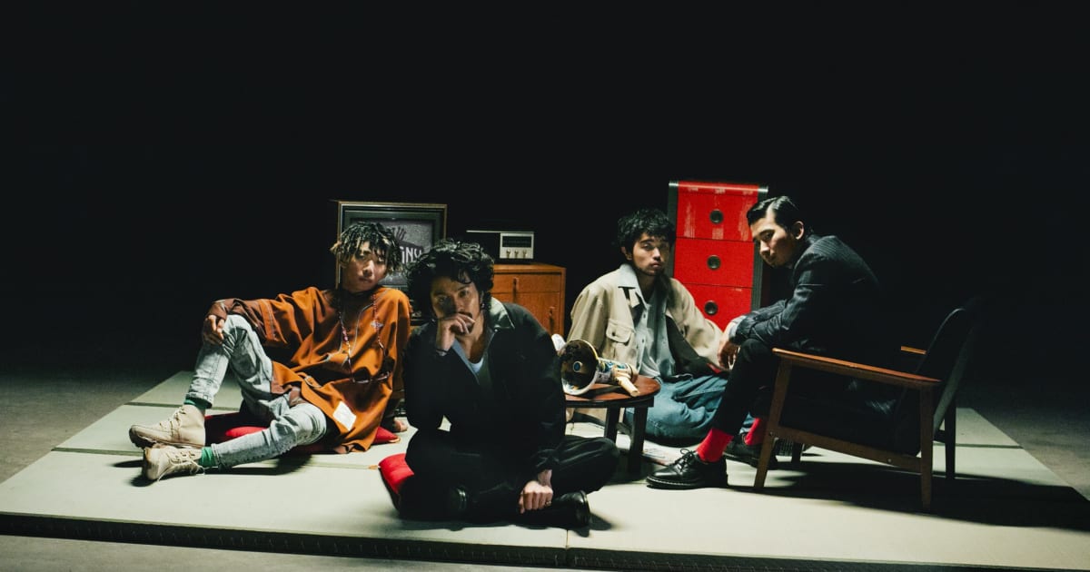 King Gnu初のオフィシャルオーディオ公開、ジャケットアートワークに動きをつけて描かれるストーリー | Musicman