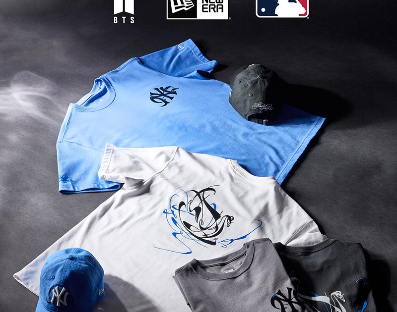 BTS、ニューエラ、MLBがトリプルコラボした全18モデルを13日より発売 | Musicman