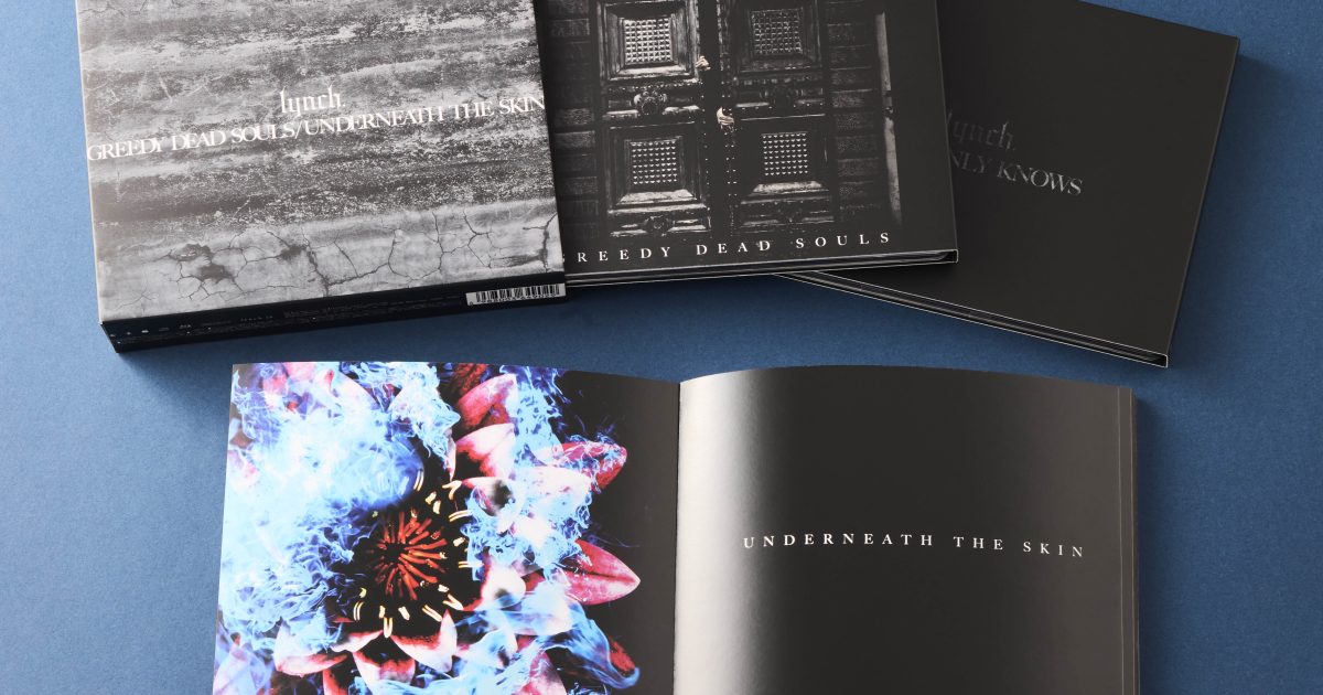 lynch.、20周年記念RETAKE ALBUM「GREEDY DEAD SOULS / UNDERNEATH THE SKIN」ジャケット写真＆展開図公開 | Musicman